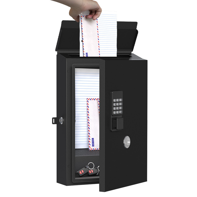 Jual Outdoor Waterproof Modern Mailbox Wall Mounted Letter Box With ...