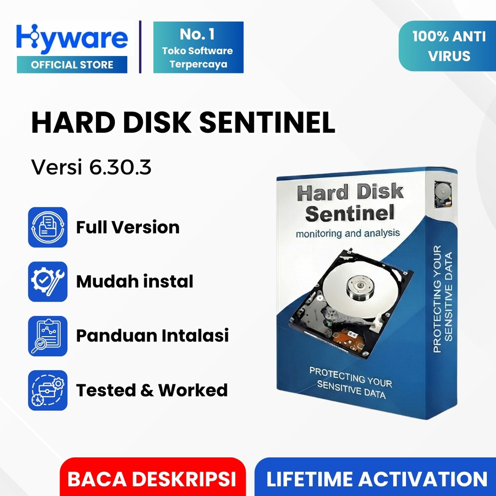 Jual Hard Disk Sentinel Pro 6.30.3 Full Version (Versi Terbaru ...