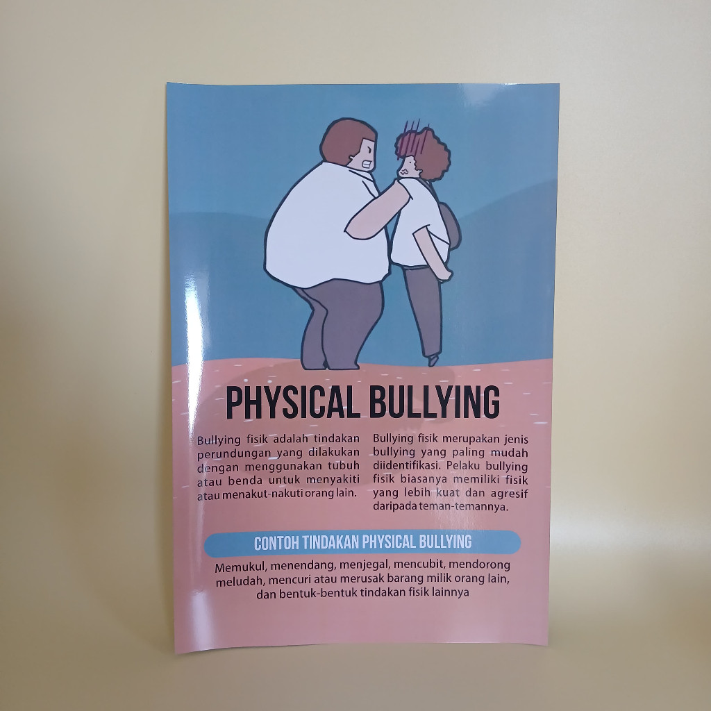 Jual Poster Contoh Physical Bullying - Poster Contoh Bullying - Poster ...