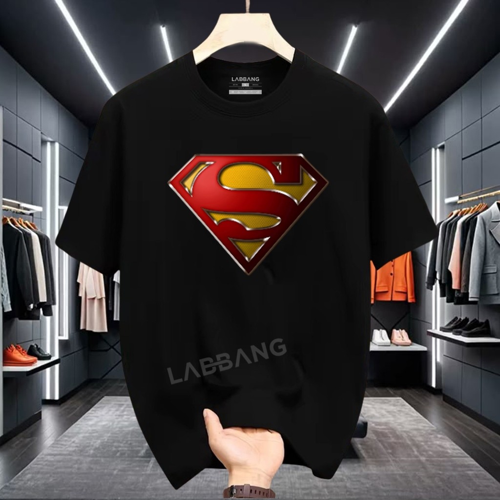 Jual TERBARU - Kaos T Shirt Lengan Pendek Superman 3D Unisex Pria ...