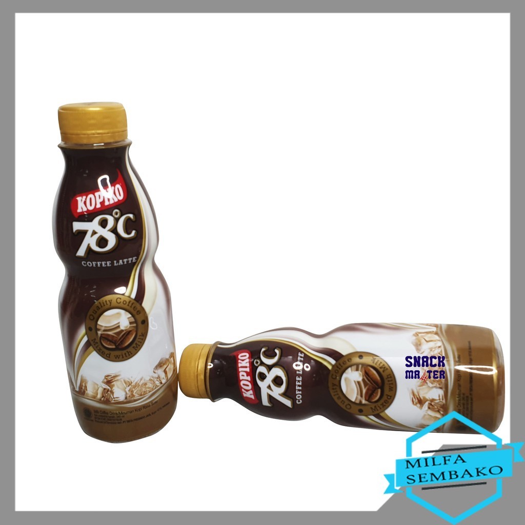 Jual HS740 Kopiko 78C Coffee Latte Minuman Kopi Botol 240 ml | Shopee ...