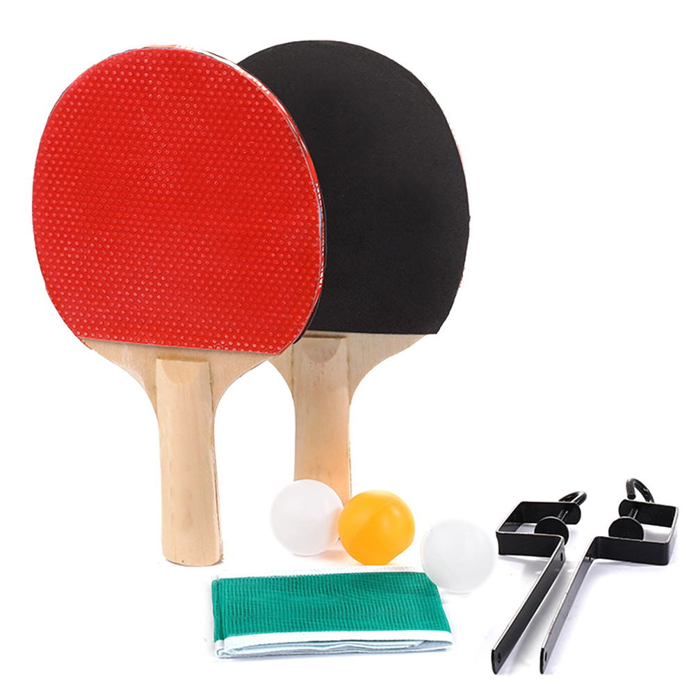 Jual Ping Pong Paddle Set Table Tennis Net and Post Set Ping Pong ...