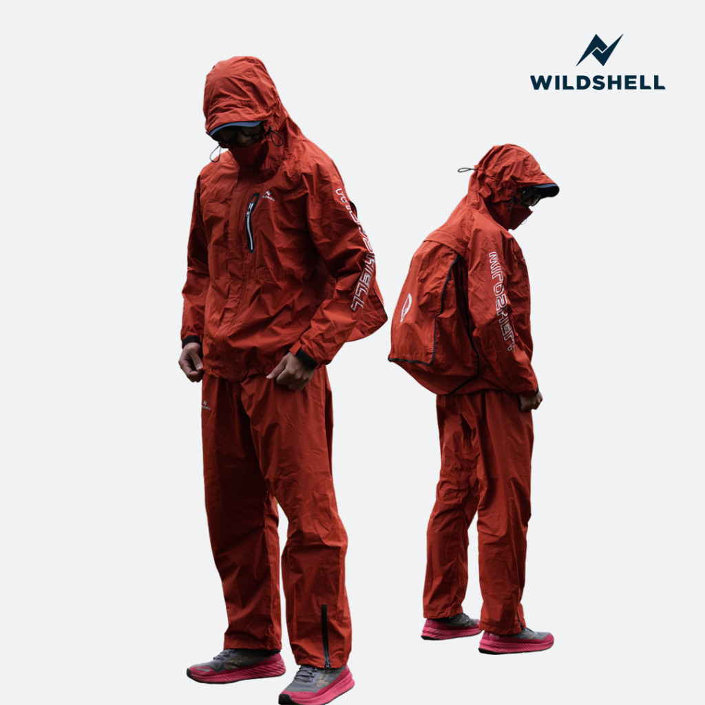 Jual Jas Hujan Wildshell Sentani Series Waterproof Taslan Balon ...