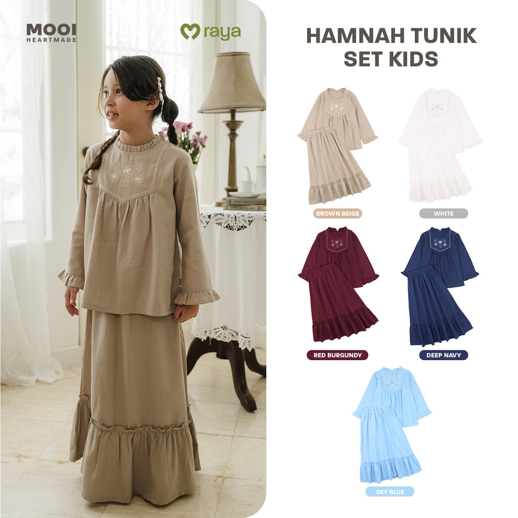Jual Mooi Setelan Anak Perempuan Raya Collection Hamnah Tunik Set ...