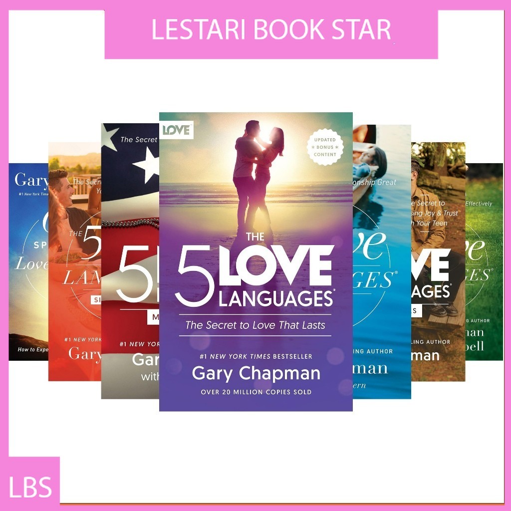 Jual The 5 Love Languages Series by Gary Chapman (English) | Shopee ...