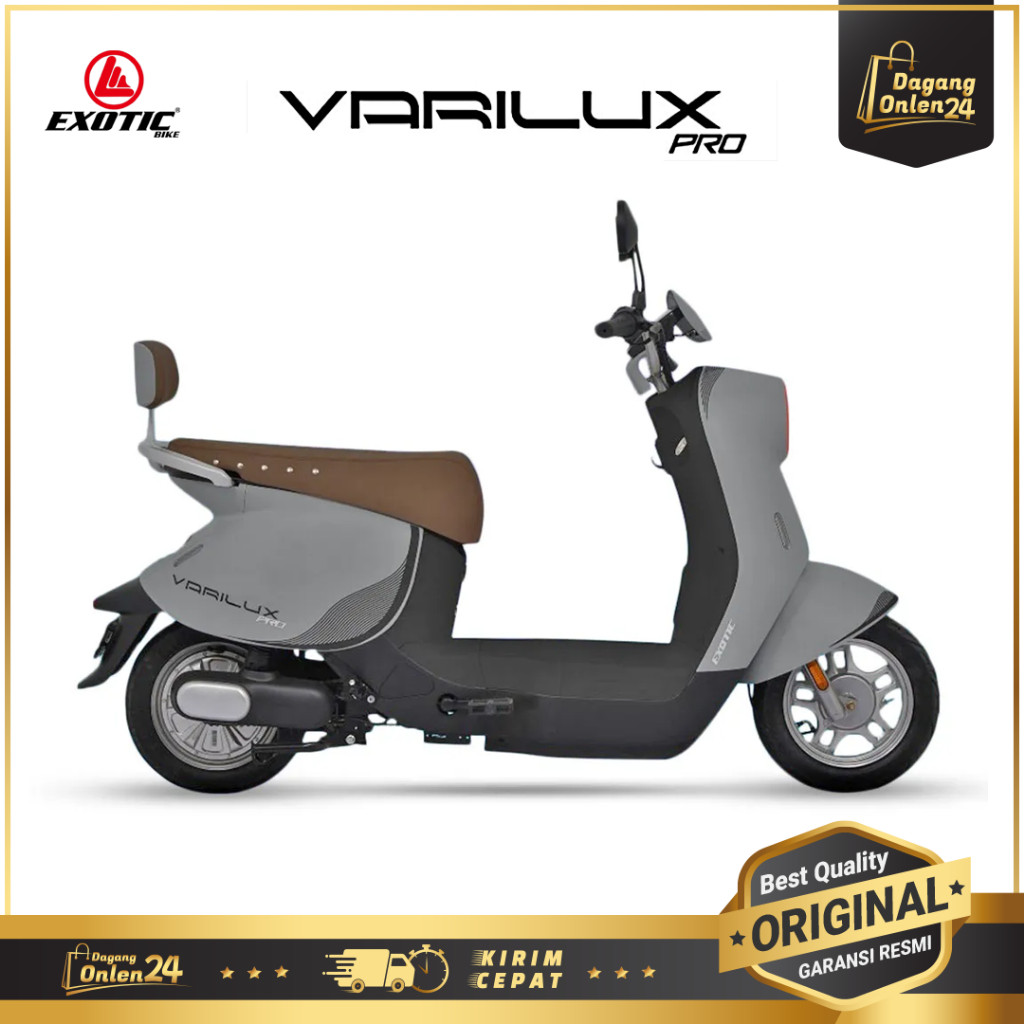 Jual Sepeda Listrik Exotic VARILUX PRO Jok Panjang Bagasi Luas Uwinfly ...