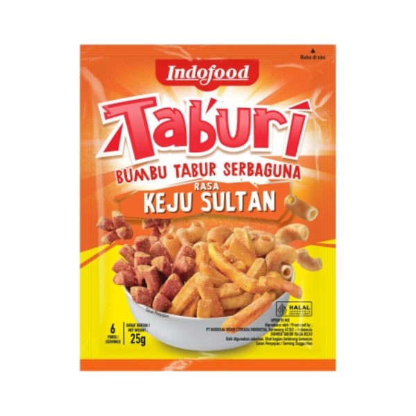 Jual INDOFOOD TABURI BUMBU SERBAGUNA KEJU SULTAN 25 GR | Shopee Indonesia