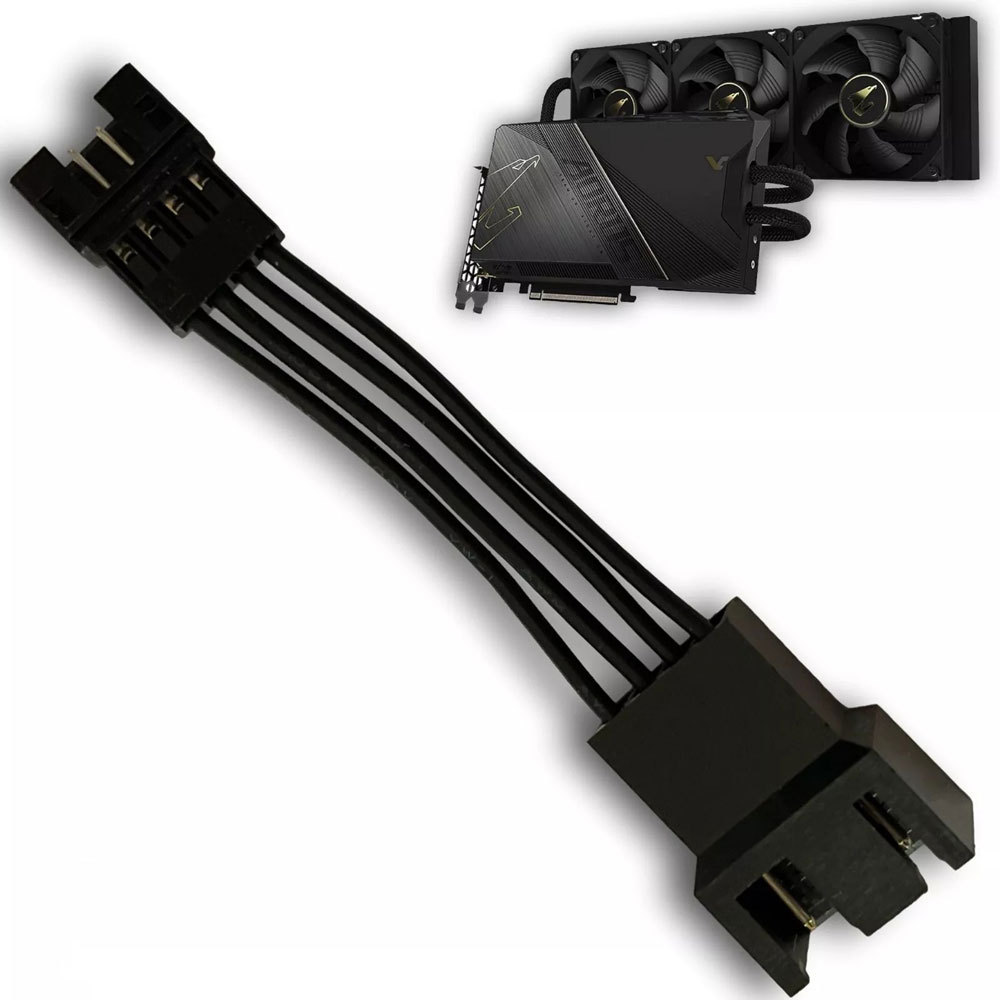 Jual Gigabyte Waterforce 4Pin Fan Adapter Cable for Aorus RTX 3080 3090 ...