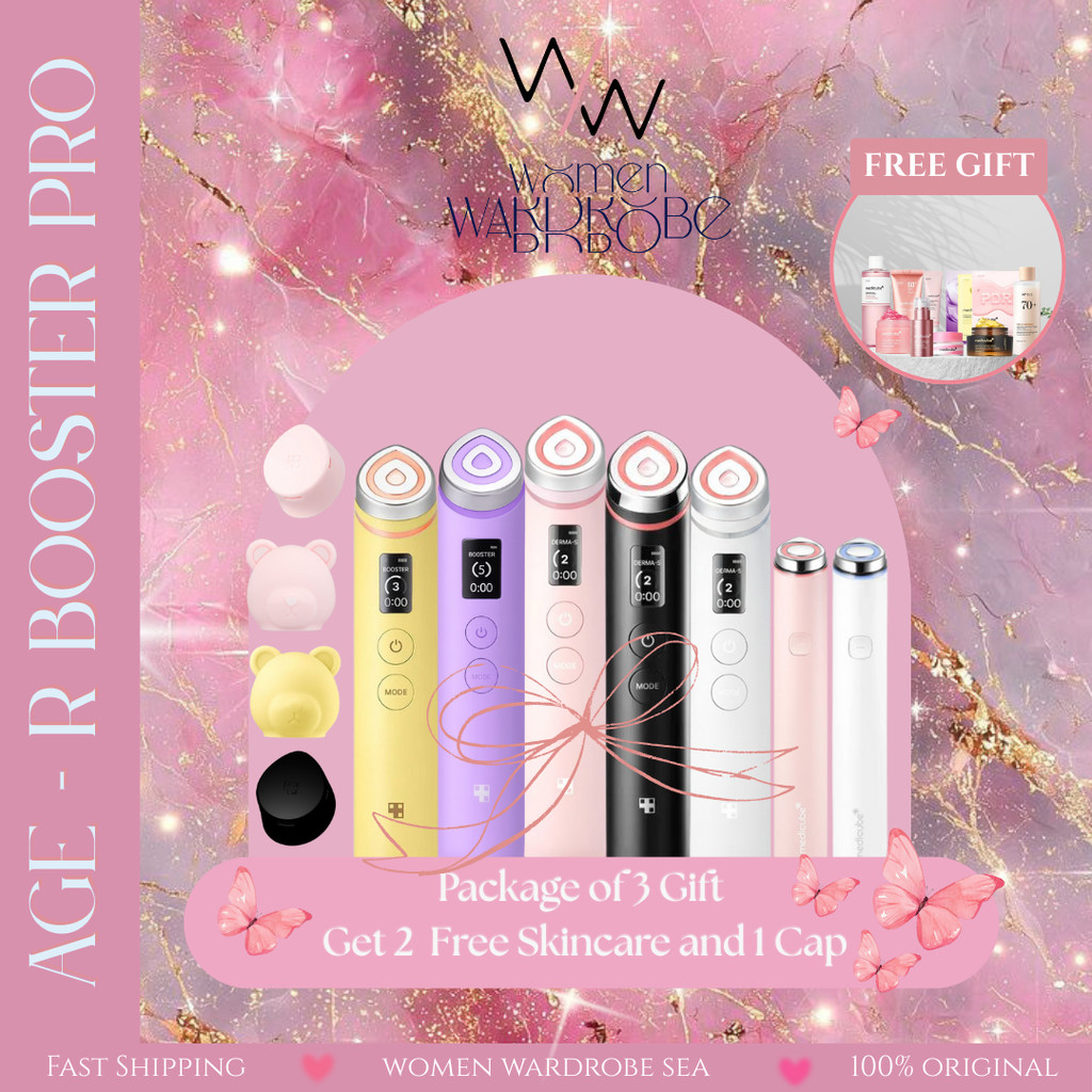 Jual READY INSTANT - MEDICUBE AGE-R BOOSTER PRO PINK / BLACK / YELLOW ...