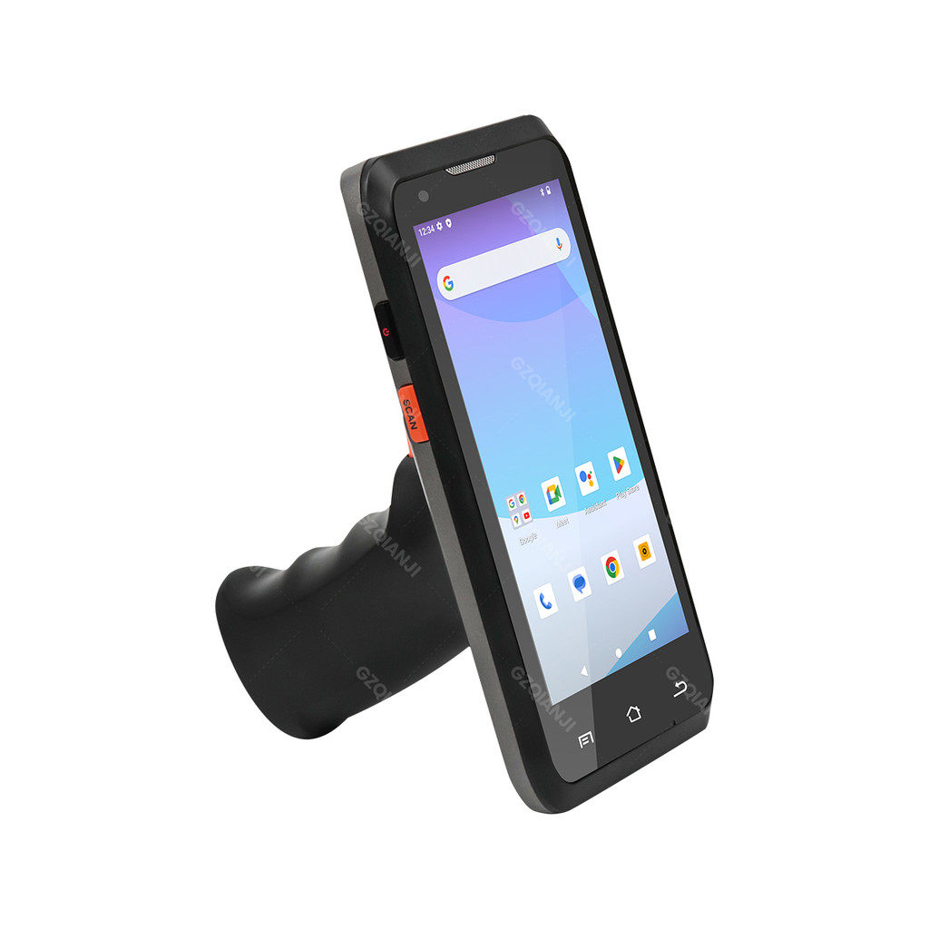 Jual Handheld Grip Industry PDA Terminal 4G Android 13 Barcode Scanner ...