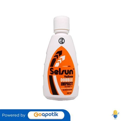 Jual Selsun Yellow Double Impact Shampoo 50 Ml | Shopee Indonesia
