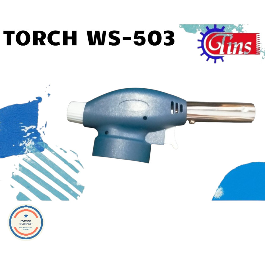 Jual KEPALA GAS TORCH KOREK BBQ BLOW TORCH FLAME GUN ALAT LAS PEMATIK ...