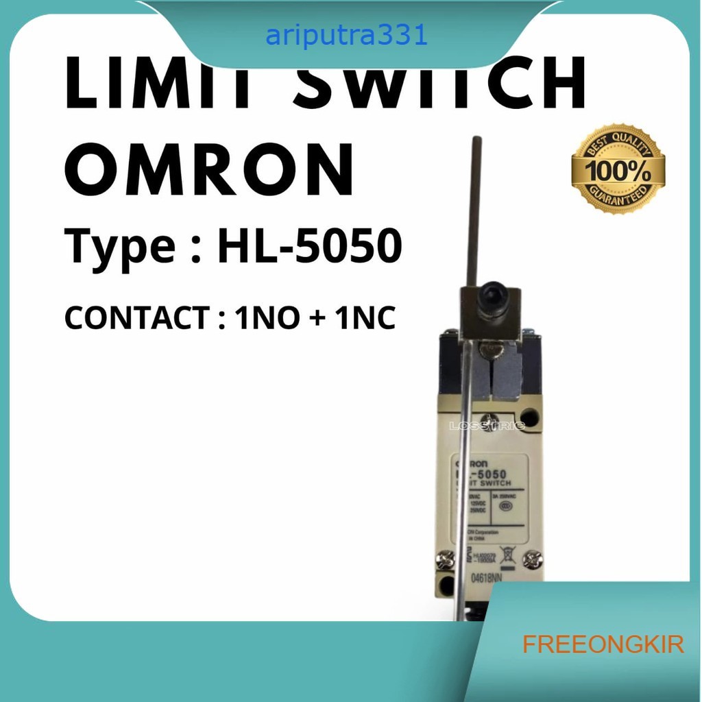 Jual LIMIT SWITCH OMRON HL-5050 | Shopee Indonesia