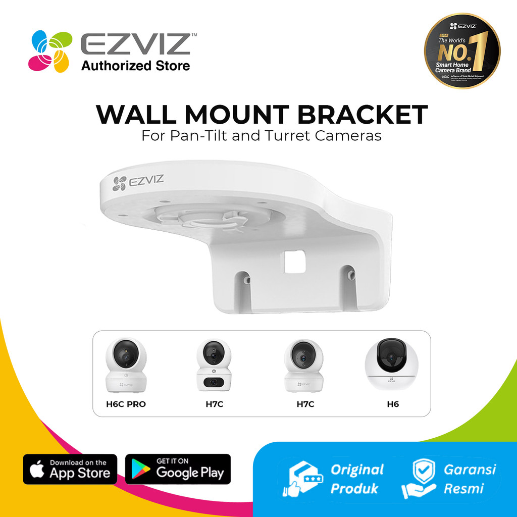 Jual Original Ezviz Wall Mount Bracket Mounting for Ezviz C6N H6C H7C ...