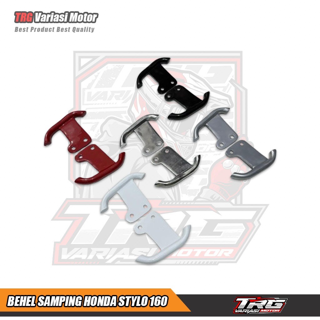 Jual Behel Stylo 160 Behel Samping Honda Stylo Satu Set TRG 5 Varian ...