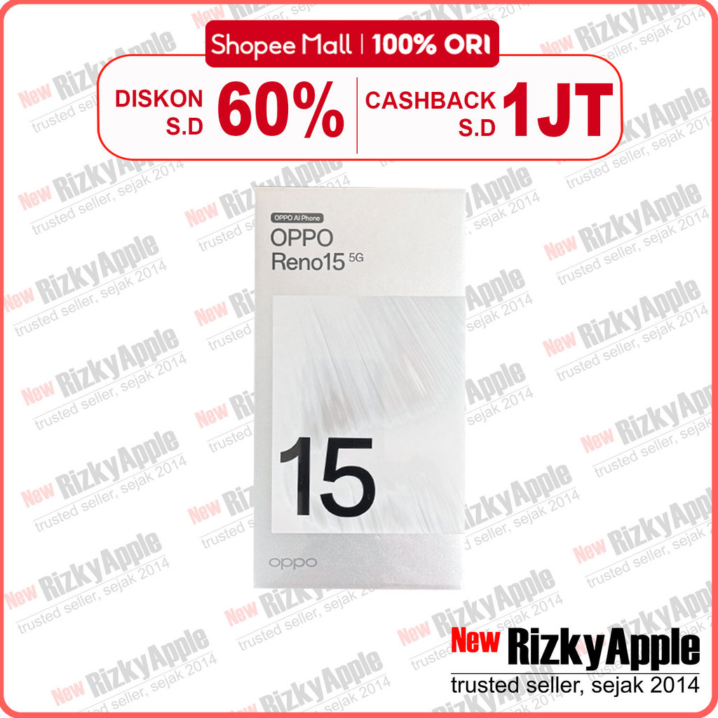 Jual Oppo Reno 15 5G 256GB [ RAM 8GB / 12GB ] Garansi Resmi Indonesia ...