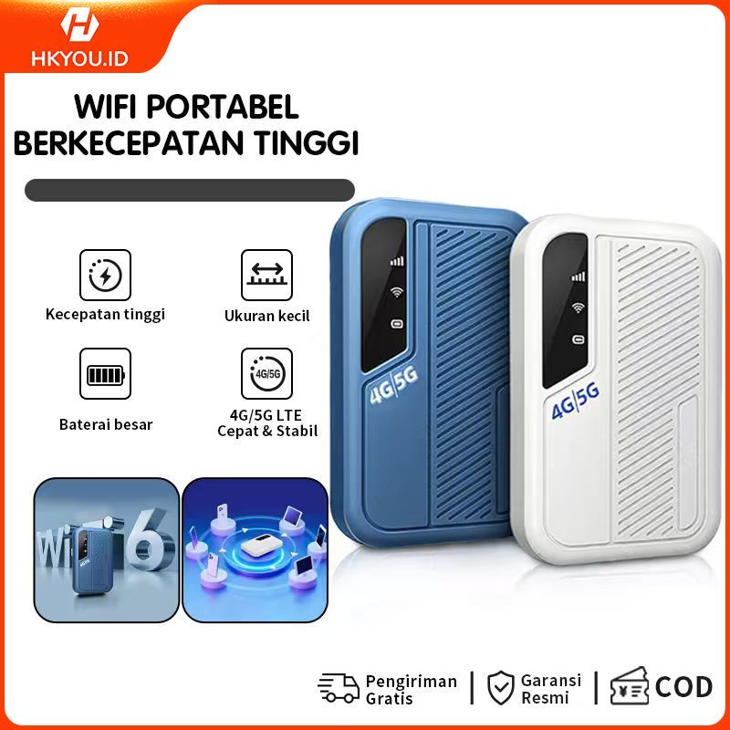 Jual HKY Modem WiFi Portabel 4G LTE M34 | Mifi Router 300Mbps Unlock ...