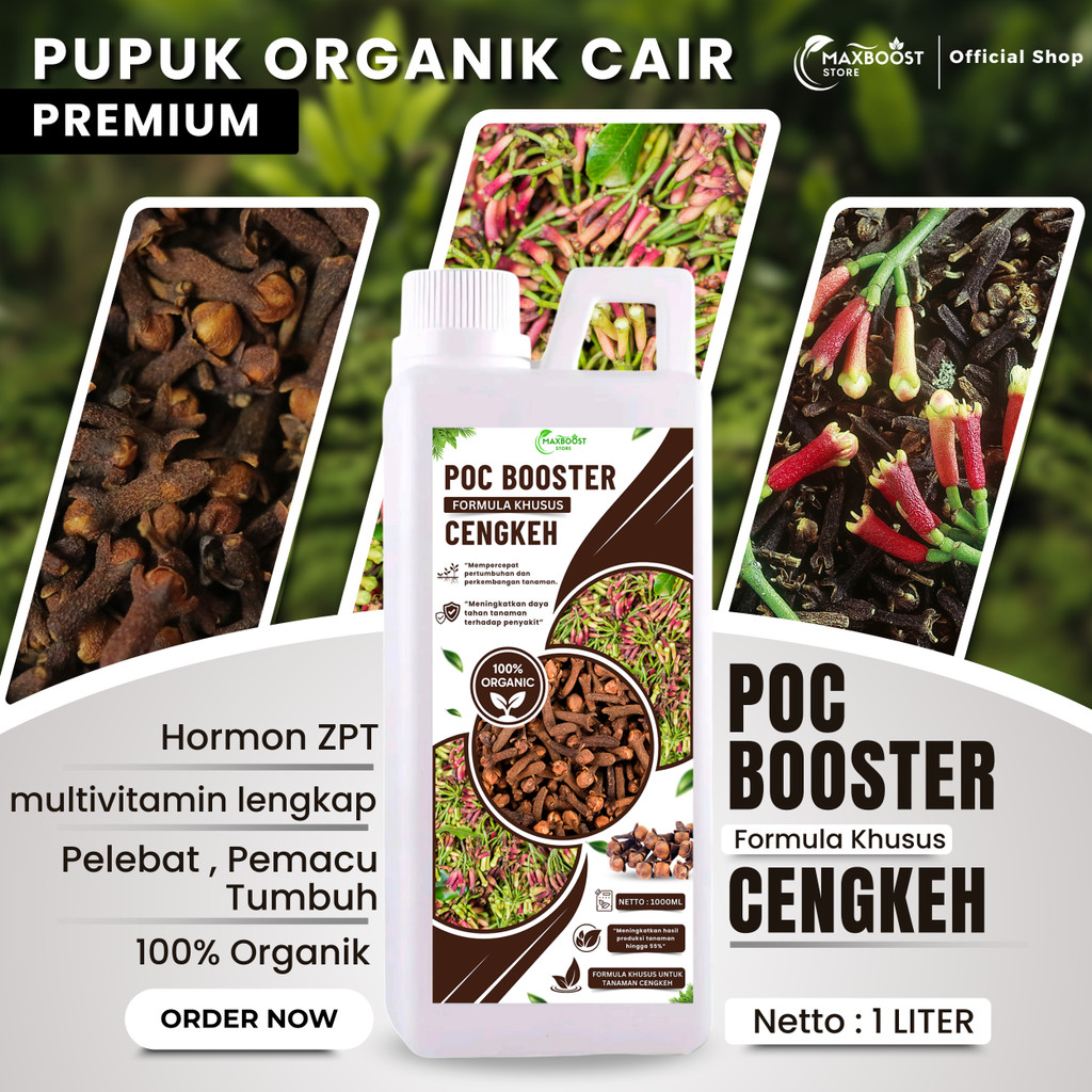 Jual POC BOOSTER CENGKEH 1 LITER – NUTRISI TANAMAN PRODUKTIF ...