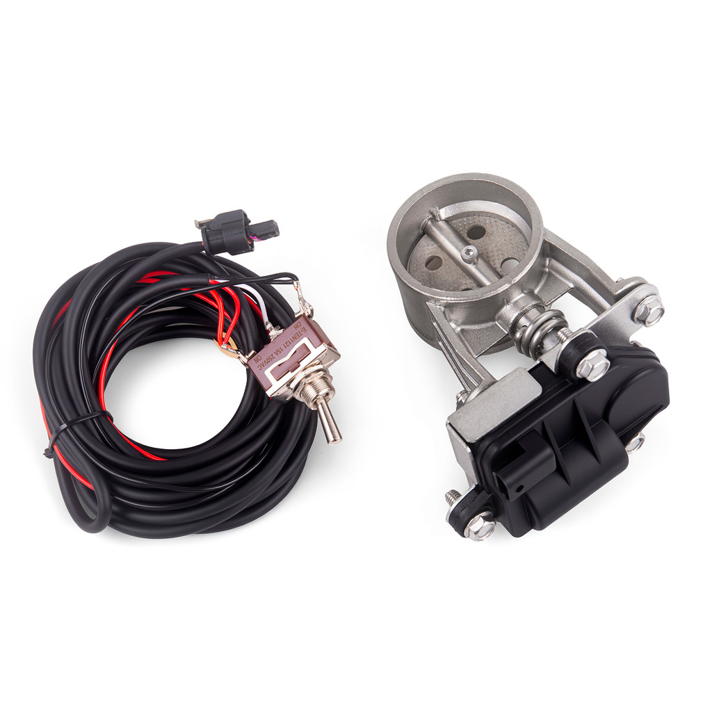 Jual 4 Holes Motorcycle Electric exhaust control valve Electric Valve ...