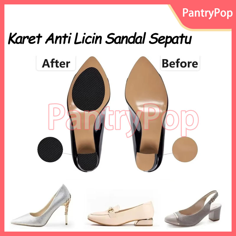 Jual Outsole Karet Anti Slip High Heel Sol Sepatu / Alas High Heel ...