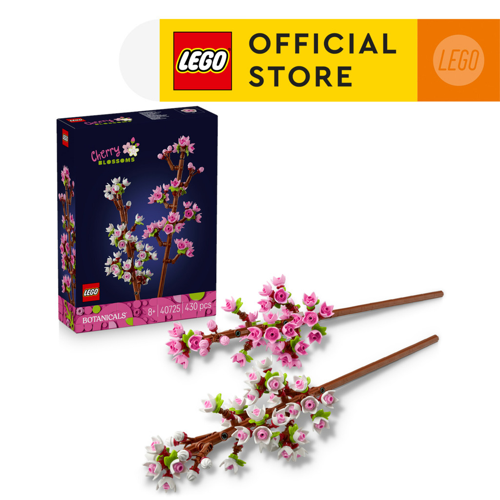 Jual LEGO Botanicals 40725 Cherry Blossoms (430 Pieces), Building Block ...