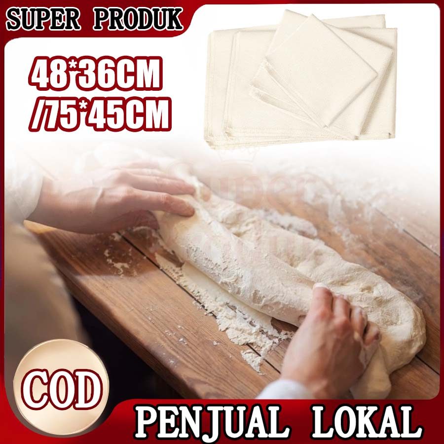 Jual Forbake Linen Proofing Cloth Kain Roti Sourdough dengan Bahan ...