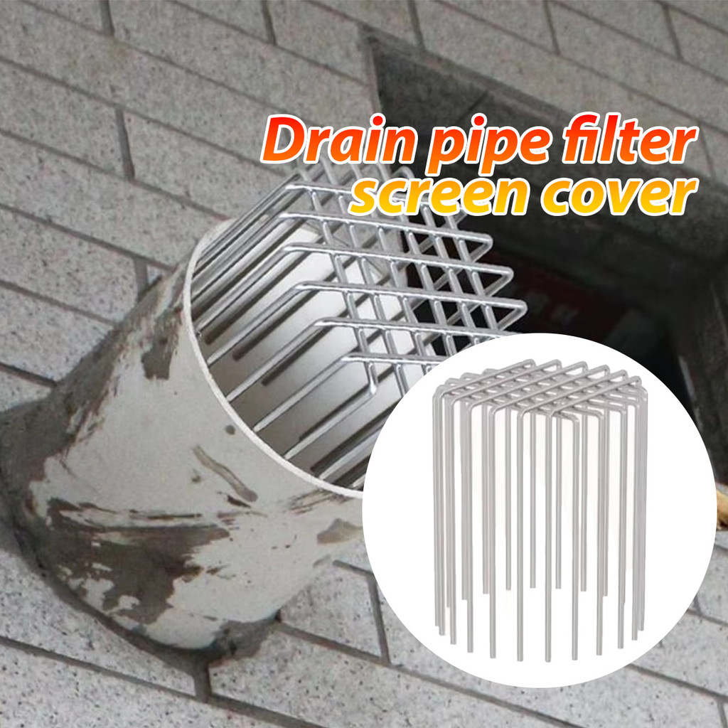 Jual 50/75/110mm Roof Drain Stainless Dak Atap Saringan Got Talang Air ...