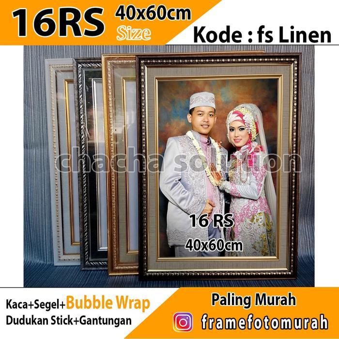 Jual bingkai foto 40x60cm fs linen-bingkai prewed murah-frame foto ...