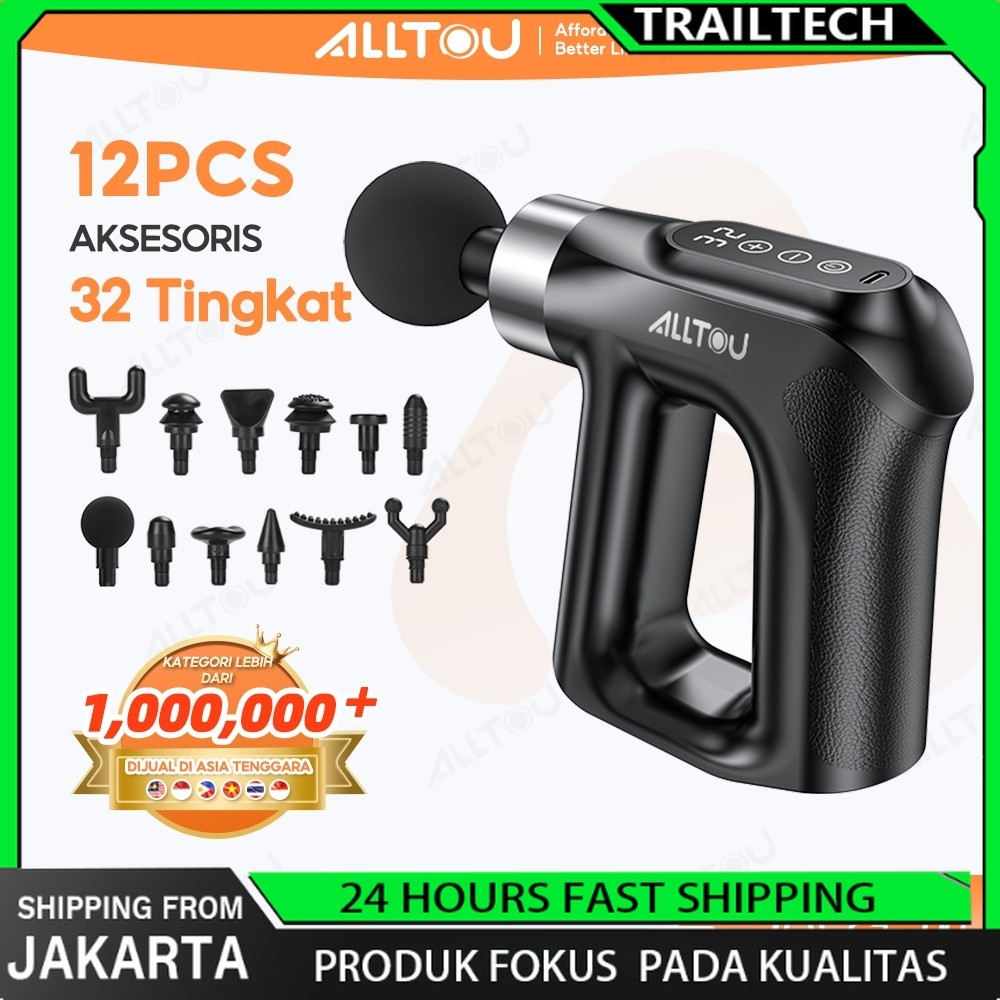 Jual ALLTOU Alat Pijat Terapi Otot 12 in 1 Upgraded Elektrik Massage ...