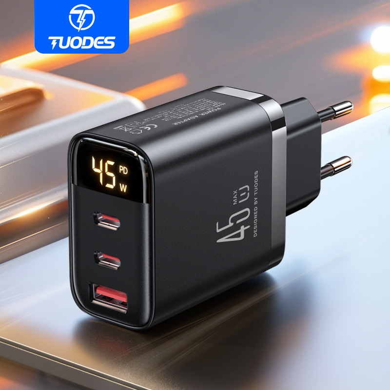 Jual Tuodes 45w GaN arger PPS PD USB Type C Fast arging QC4.0 Quick ...