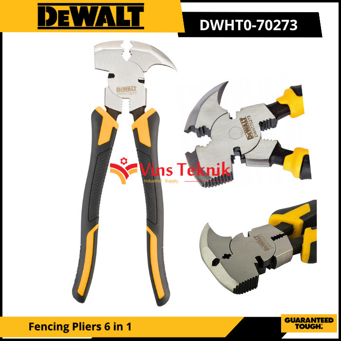 Jual DEWALT DWHT0-70273 Tang Pagar Tang Hammer Fencing Pincer Plier 6 ...
