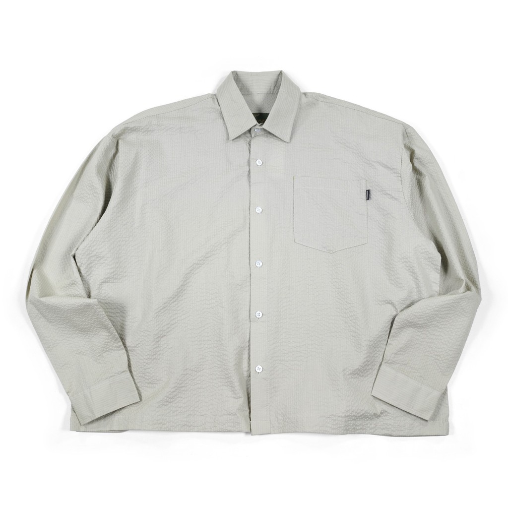 Jual 02 - Long Shirt Elyra Light Sage Thanksinsomnia | Shopee Indonesia