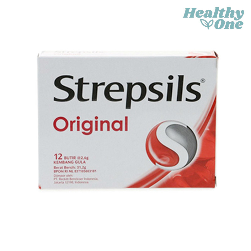 Jual STREPSILS ORIGINAL ISI 12 TABLET HISAP | Shopee Indonesia