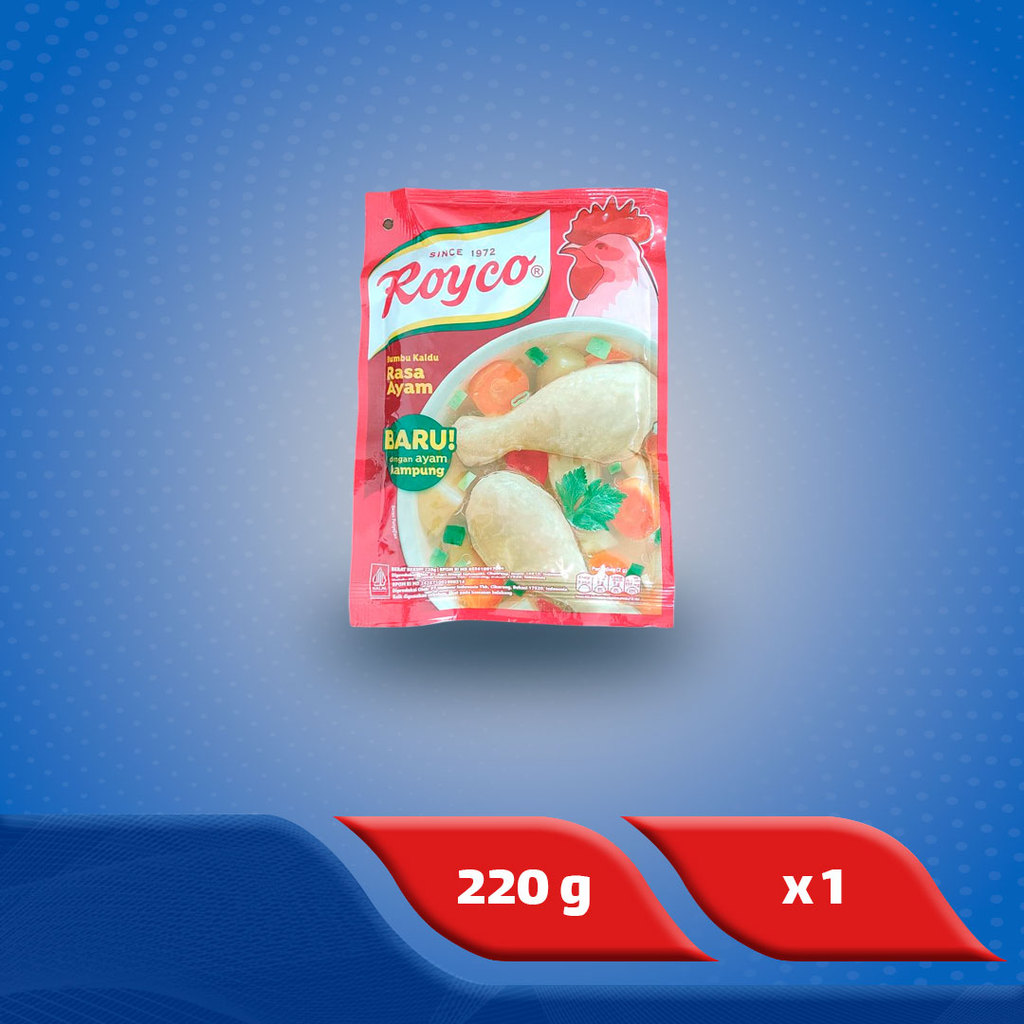 Jual Royco Bumbu Kaldu Penyedap Rasa Ayam 220 g | Shopee Indonesia