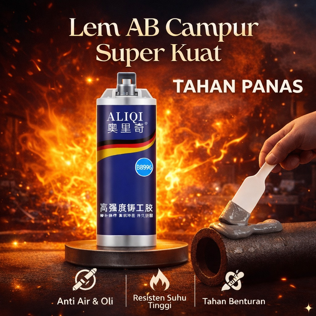 Jual Lem AB Campur 100g – Super Kuat, Tahan Panas, Perekat Serbaguna ...