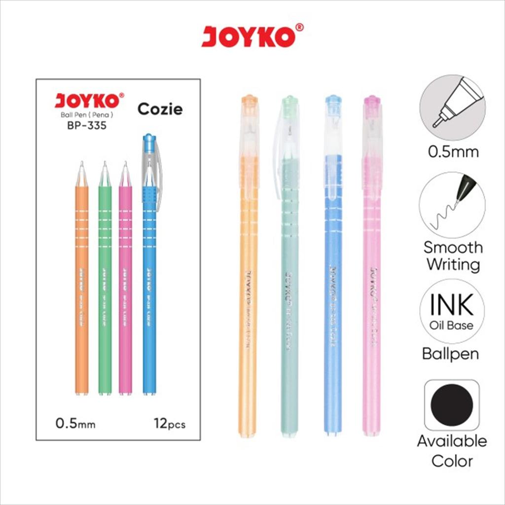 Jual JOYKO Pulpen Cozie 0.5 mm Satuan / Ball Pen Pena Ballpoint Bolpoin ...