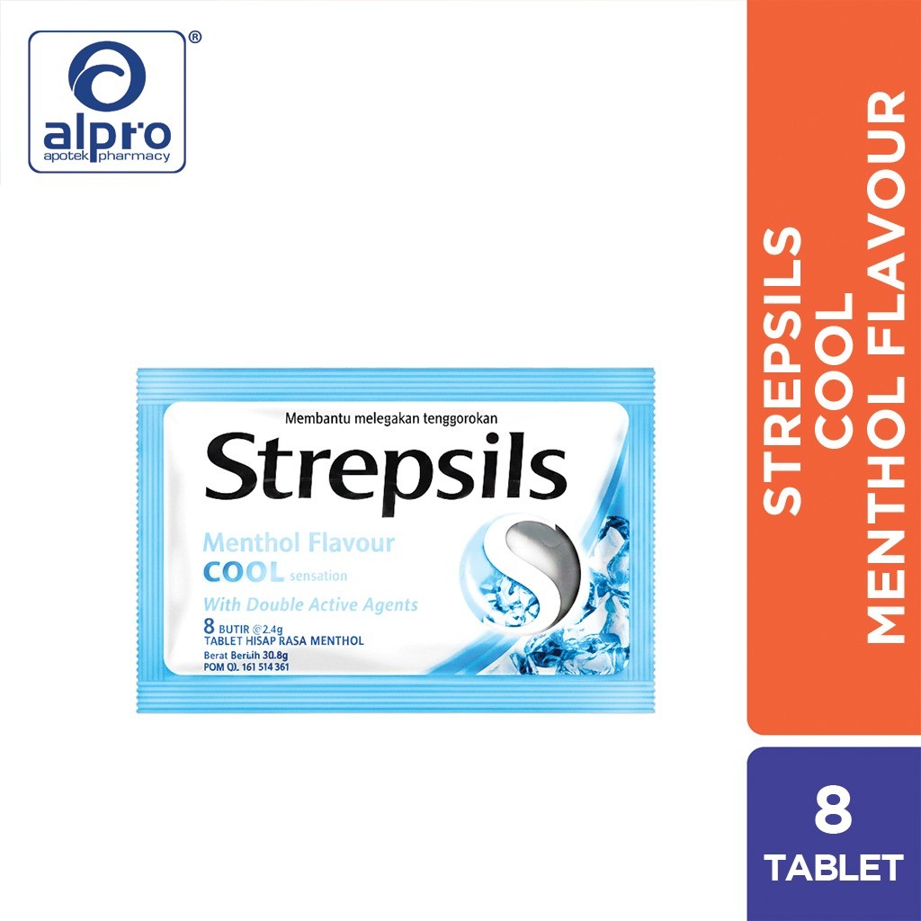 Jual Strepsil Cool Pouch 8 Tablet | Shopee Indonesia