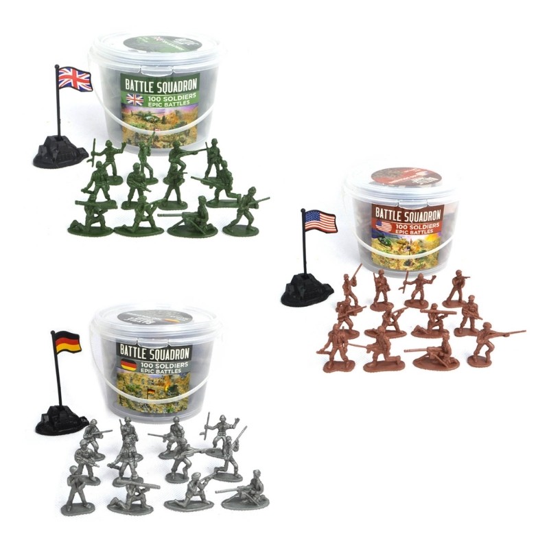 Jual ROMA'c STORE 77HD 100PCS Mini Static Small Soldier Person Military ...
