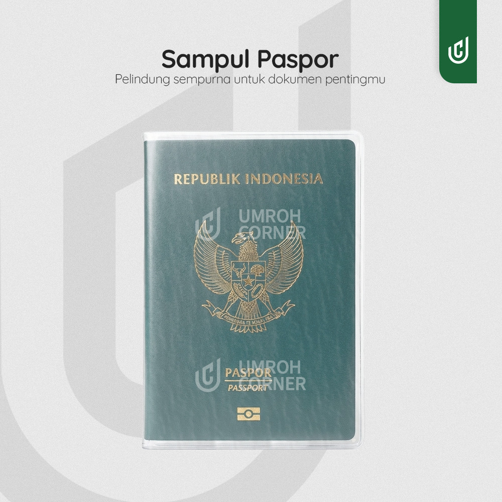 Jual Sampul Buku Passport Transparan Cover Plastik Pelindung Paspor ...