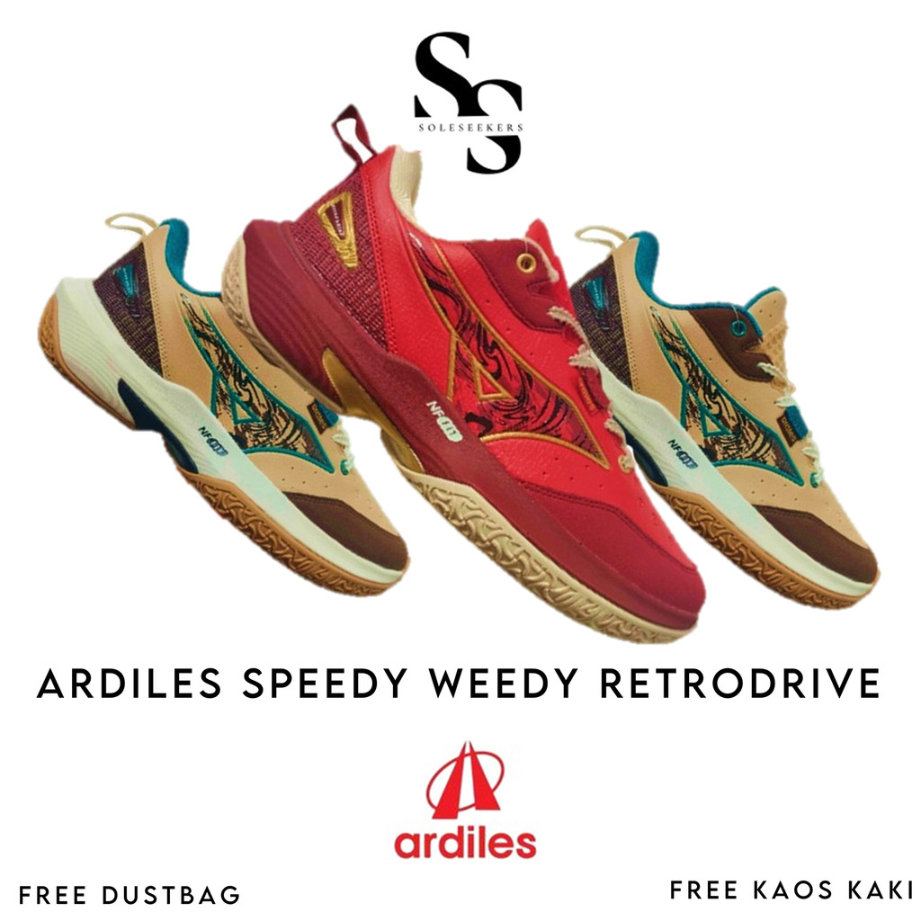 Jual Sepatu Basket Ardiles Speedy Weedy Retrodrive Sepatu Ardiles ...