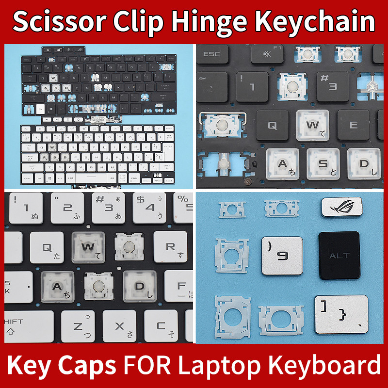 Jual Replacement Keycap Key cap &Scissor Clip&Hinge For Asus ROG ...