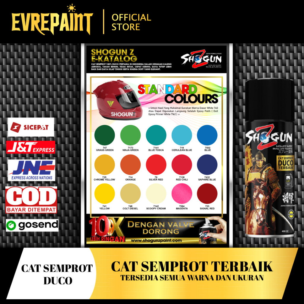 Jual Cat Semprot Hiroki Pilok Duco Shogun Z Pilox Velg Motor Otomotif ...
