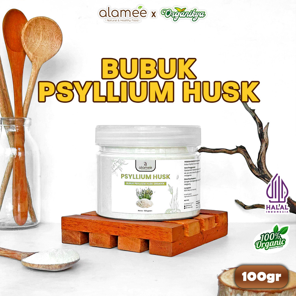Jual ALAMEE Psilyum Husk Serat Alami Membantu Pencernaan Sehat dan ...
