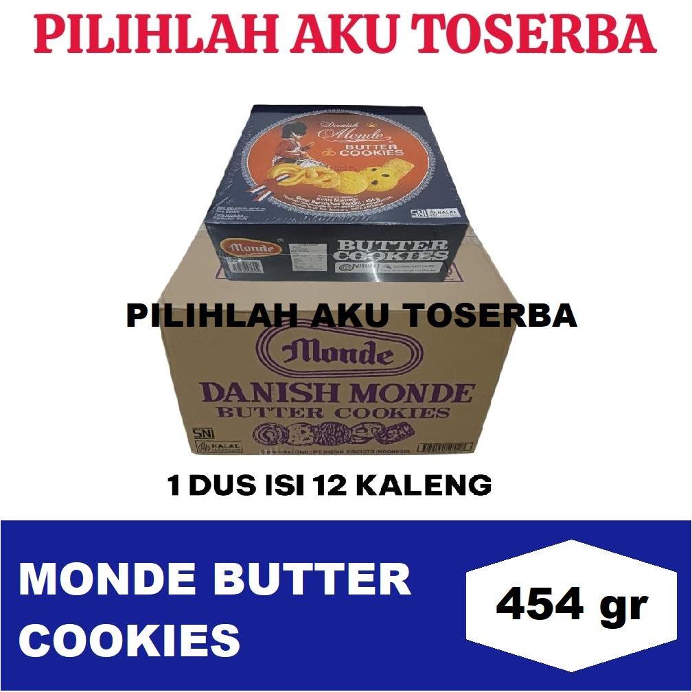 Jual Biskuit Monde BUTTER COOKIES KALENG Kecil 454 GR - ( HARGA 1 DUS ...