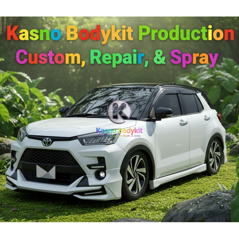Jual bodykit Toyota Raize 1.2 G, 1.0 T & 1.0 T GR body kit raize 2021 ...