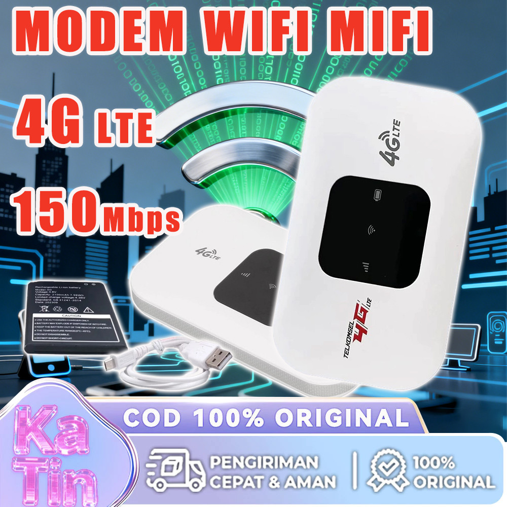 Jual Modem WIFI Mifi 4G 150Mbps Mobile Broadband 4G Portable Mobile ...