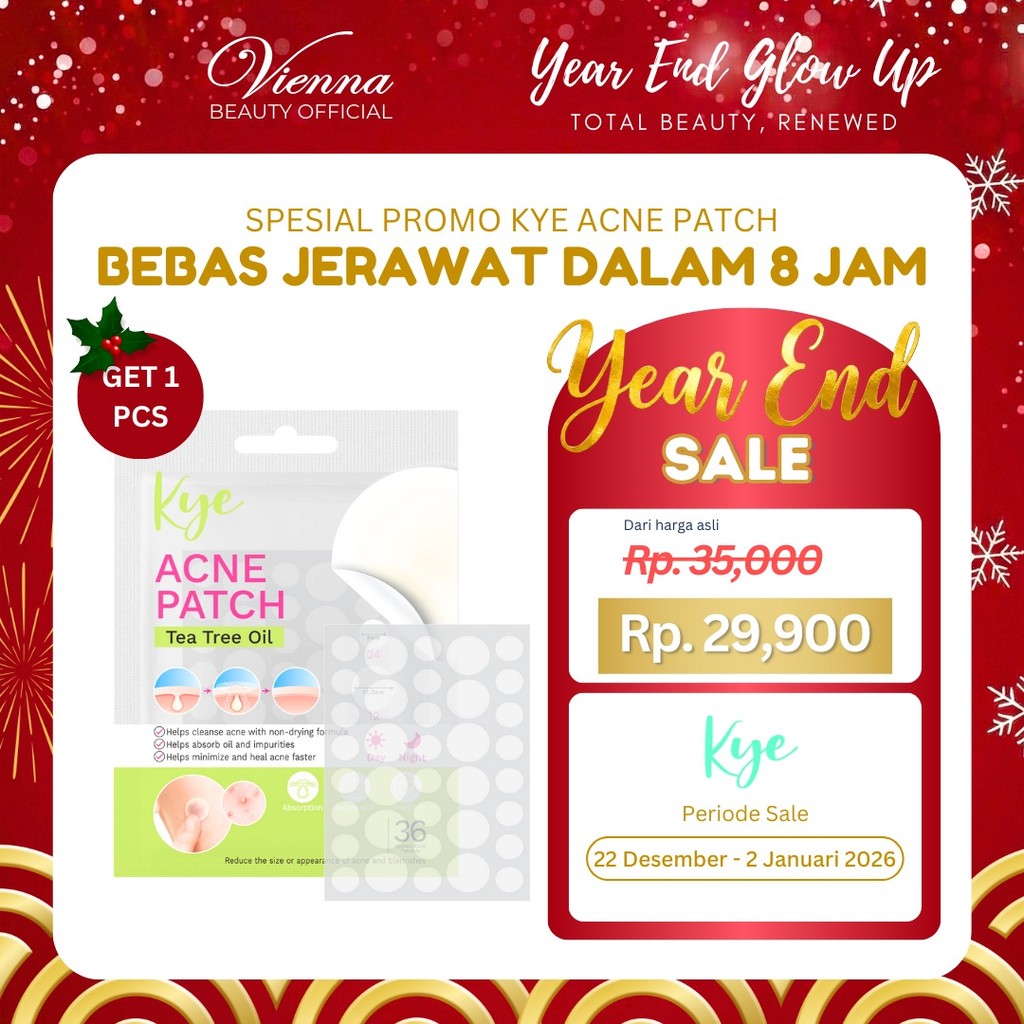Jual [YEAR END SALE] [Best Seller] KYE ACNE PATCH TEA TREE OIL - 36 ...