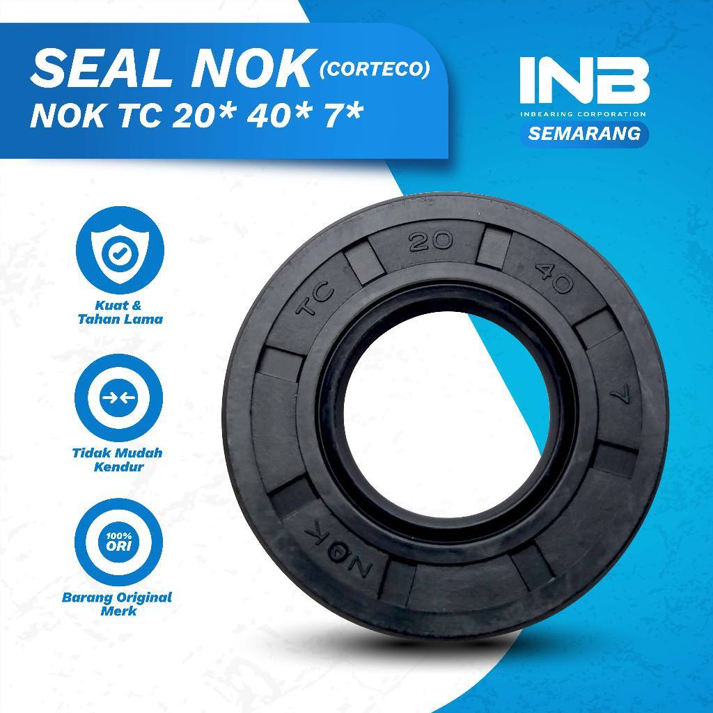 Jual Seal Nok Tc 20 40 7 Nok Seal Nap Gear Ninja Mesin Kompresor ...