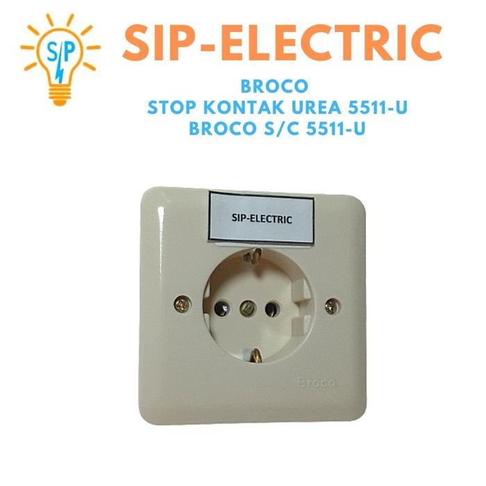 Jual Broco Stop Kontak Urea 5511-U / Broco S/C 5511-U | Shopee Indonesia
