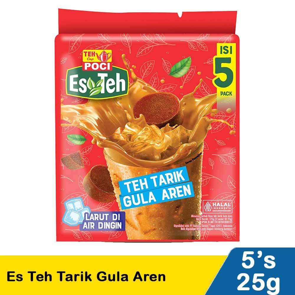 Jual POCI ES TEH TARIK GULA AREN 5x25g | Shopee Indonesia
